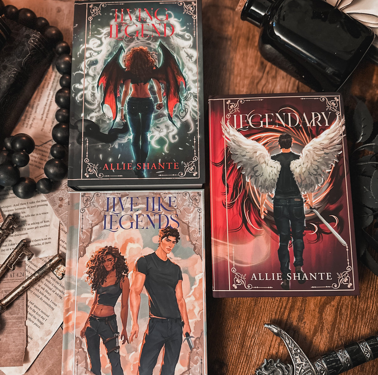 Living Legends Trilogy – PrettygalPins
